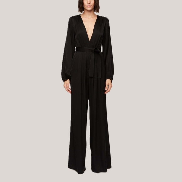 A.L.C. | Pants & Jumpsuits | Alc Imogen Belted Jumpsuit | Poshmark